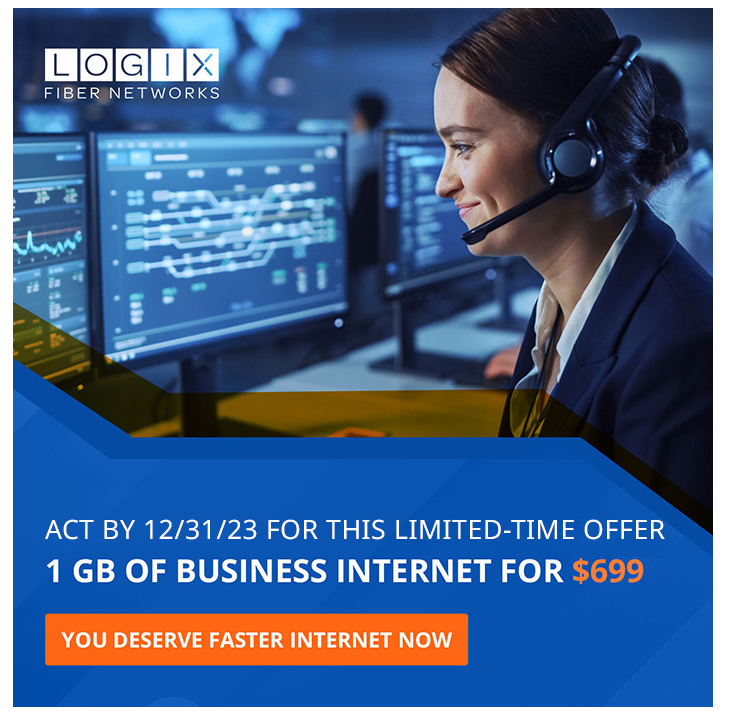 Promos - Texas Business Internet, Data and Voice Provider LOGIX